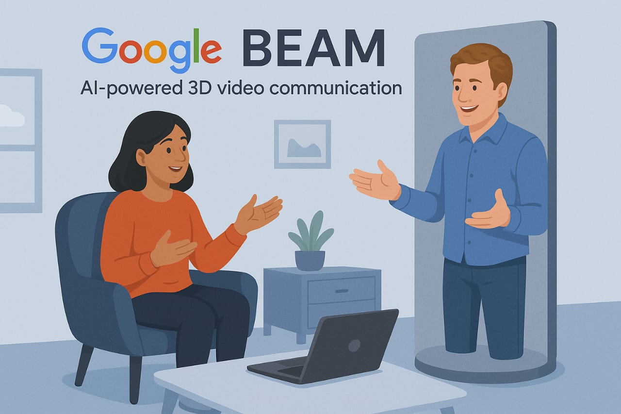 Google Beam Transforms Remote Meetings with AI-Powered 3D Video